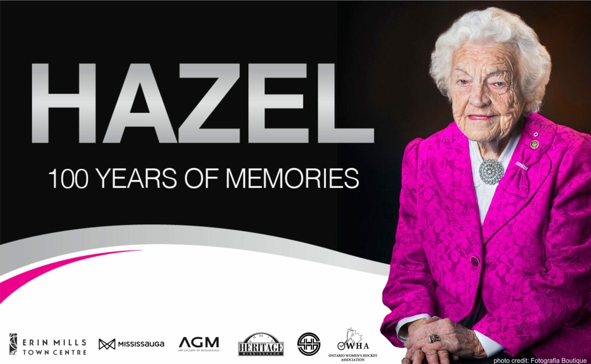 The exhibition "HAZEL: 100 years of memories" at the AGM - Asia Metro