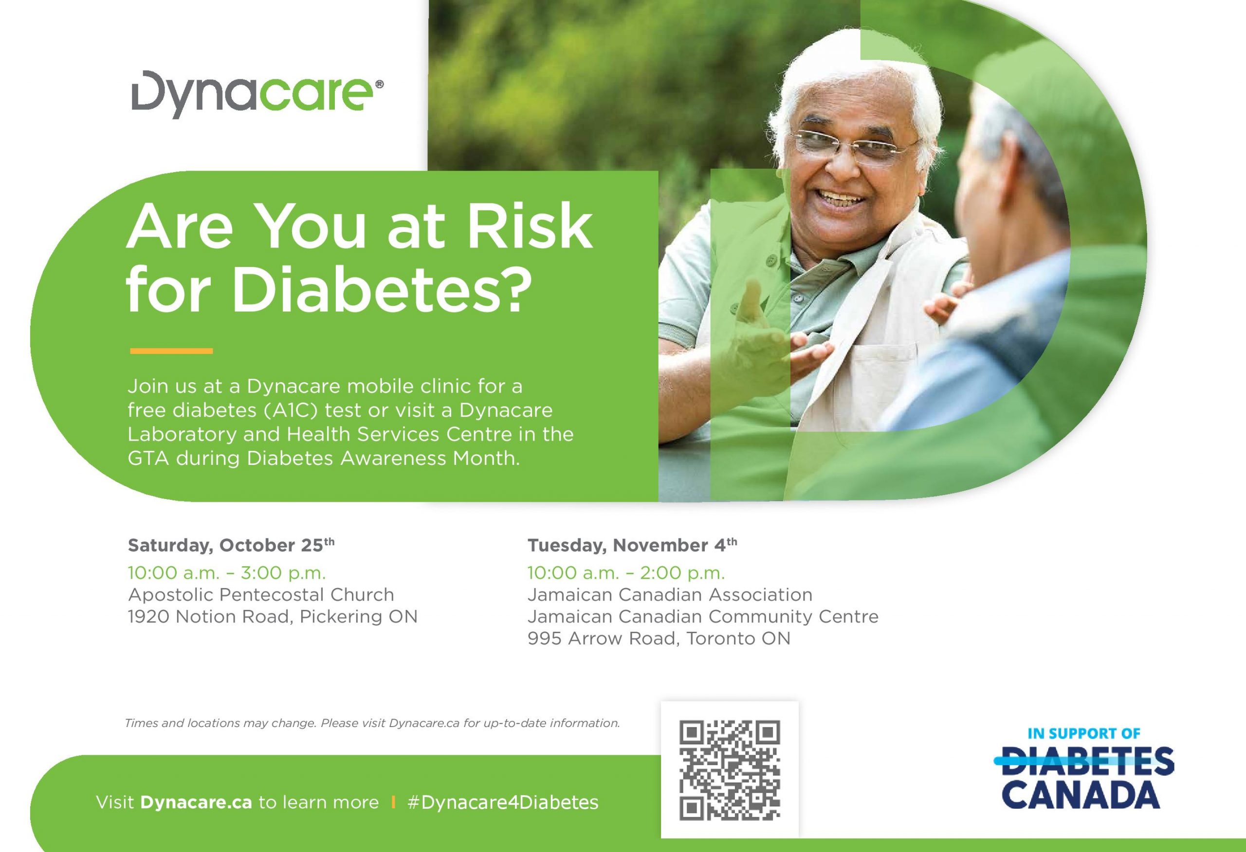 Dynacare is providing complimentary A1C tests in the GTA from November ...